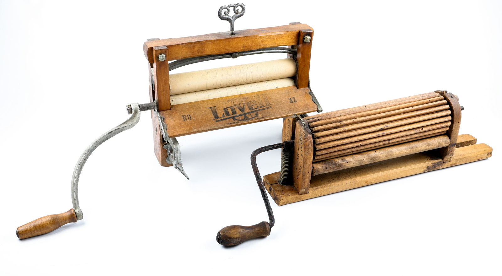 Late 19th/early 20th C. Hand Crank Clothes Wringers