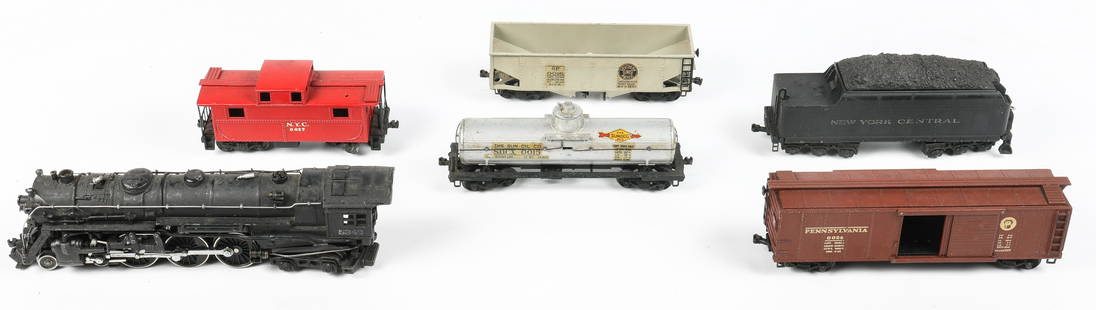 Four Lionel Pre War Model Trains