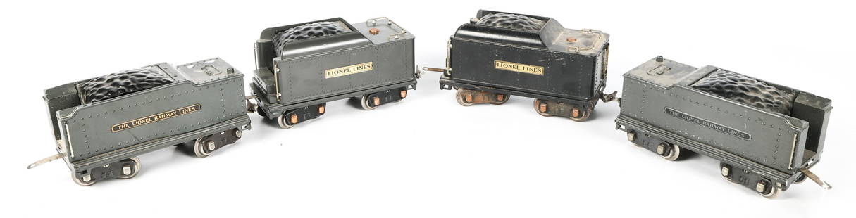 Lionel Standard Gauge Pre War Model Trains Lot Of 4