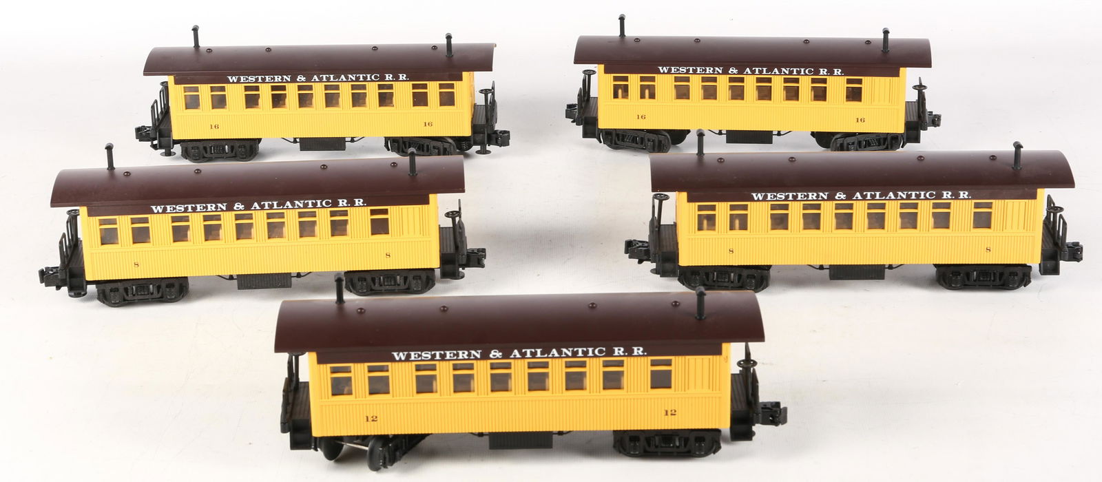 M.t.h. O Gauge Western & Atlantic R.r. Model Train Cars