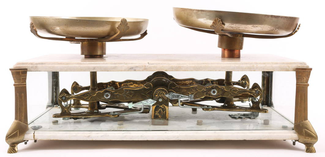 Bianchi Argentinian Marble Merchant Scale