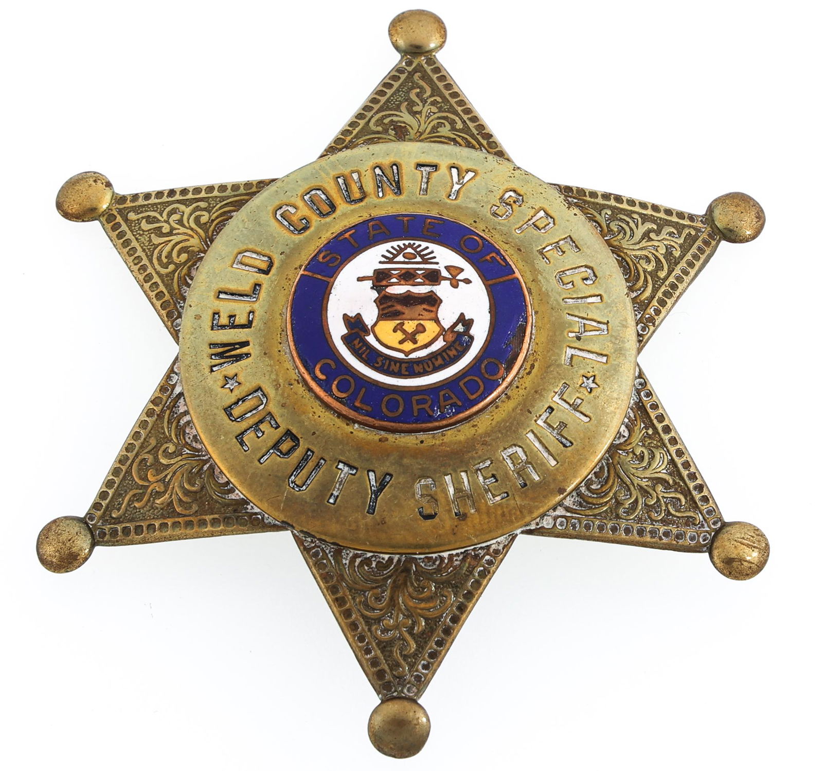 Weld County Colorado Special Deputy Sheriff Badge