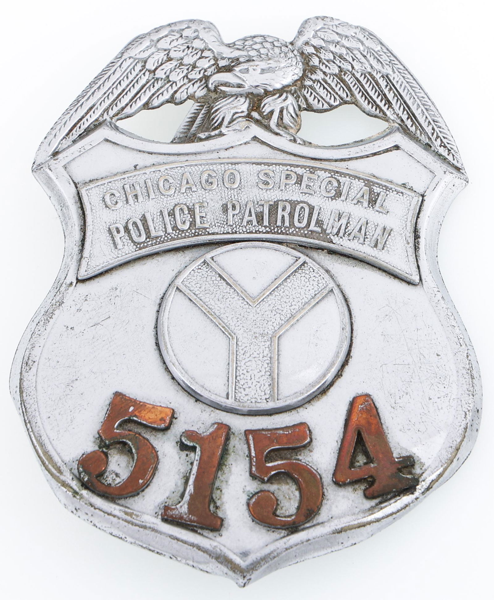 Chicago Illinois Special Police Patrolman Badge