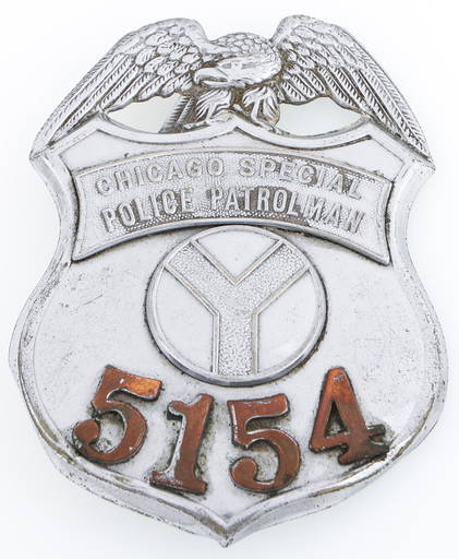 Chicago Illinois Special Police Patrolman Badge