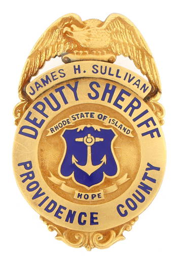 Providence County Rhode Island Deputy Sheriff Badge