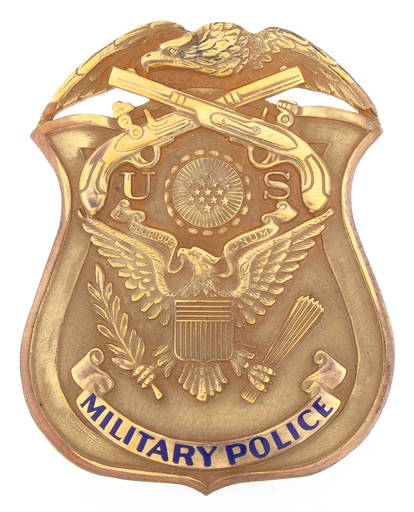 United States Military Police Badge