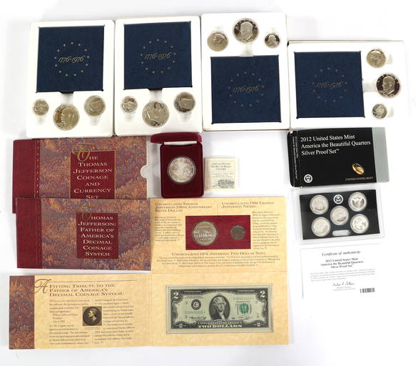 Us Commemorative Silver Coin Sets & Medallion