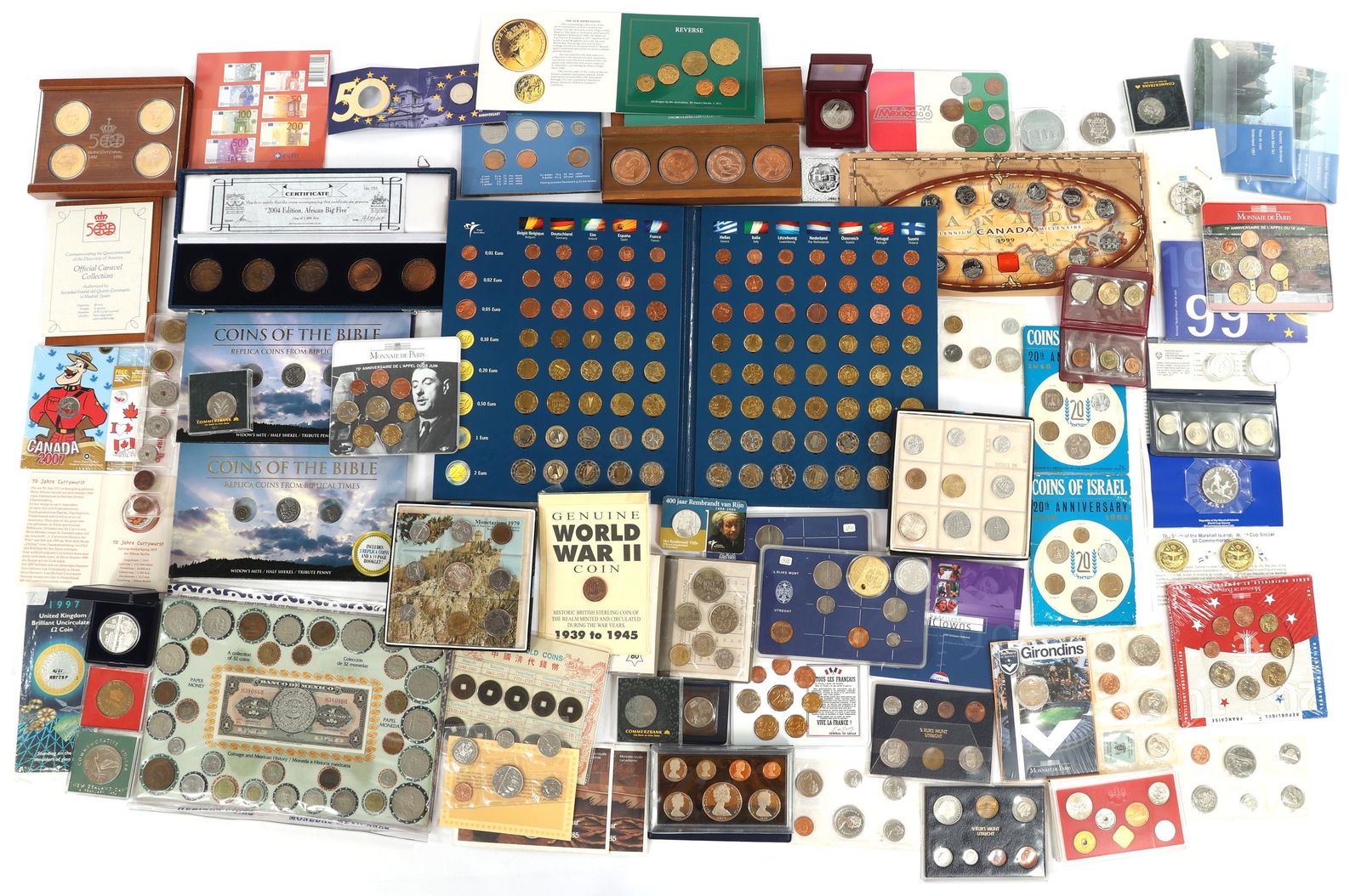 WORLD CURRENCY MINT SETS, COINS, & MEDALS (#54220) on Jan 09, 2023 ...