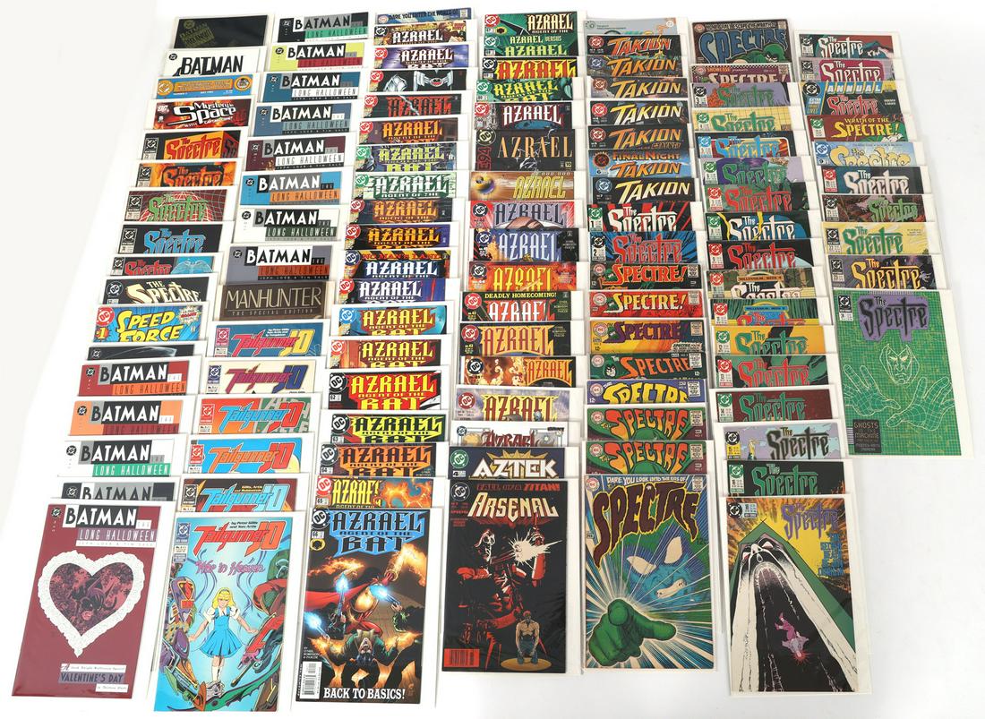 Dc Comic Books - Manhunter, Batman, Spectre Auction