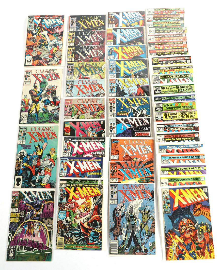 Marvel X Men Comic Books