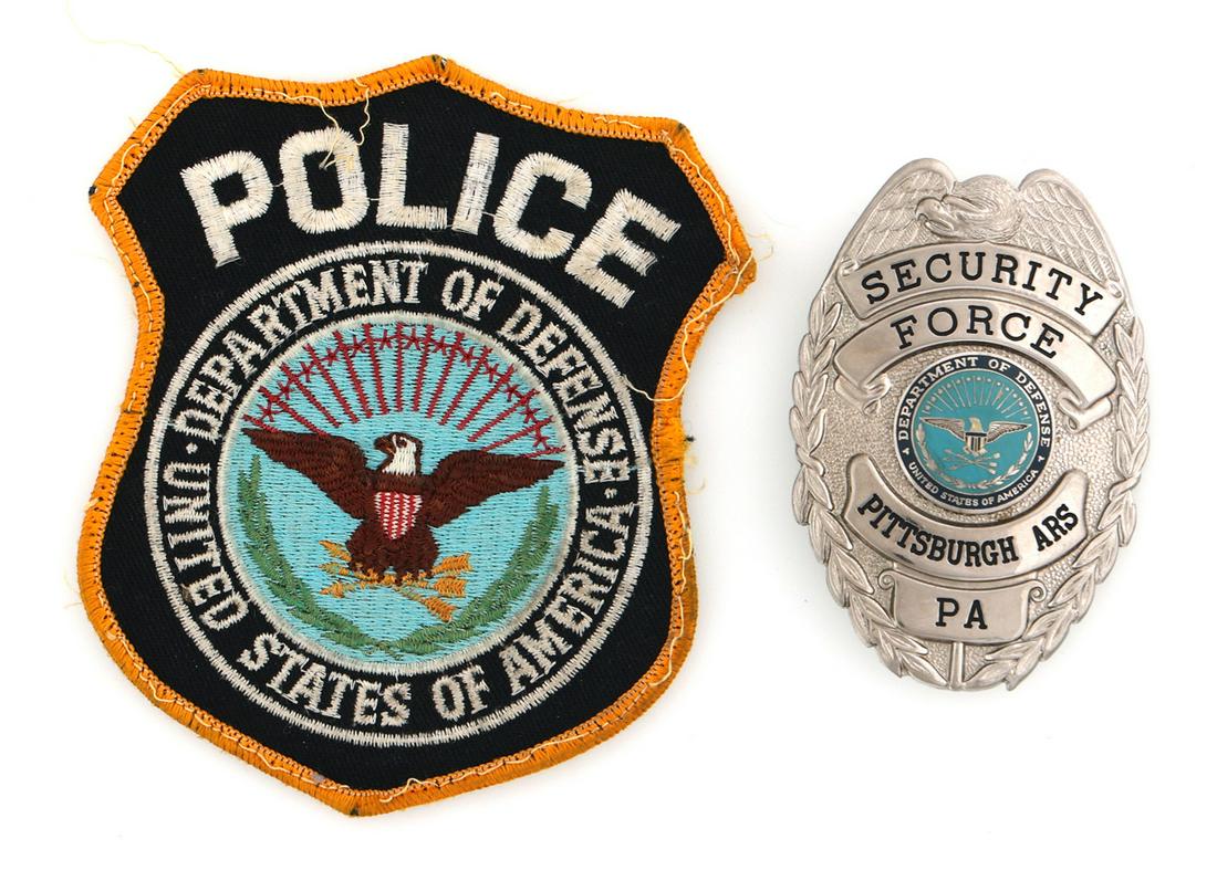 Department Of Defense Police Security Force Badges