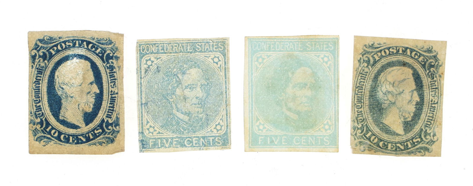 Civil War Era Confederate Postage Stamps Auction