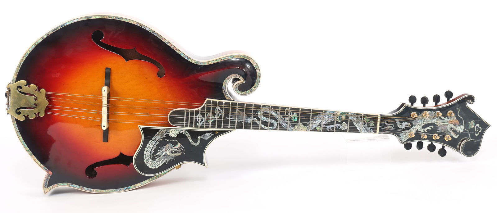 F-style Mandolin With Mother Of Pearl Inlay Auction