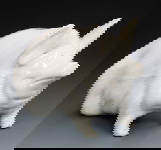 Robert Heron Scottish Wemyss White Pottery Pig