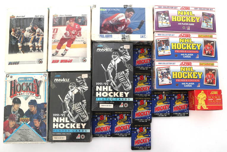 1990 93 Hockey Trading Card Sets & Packs
