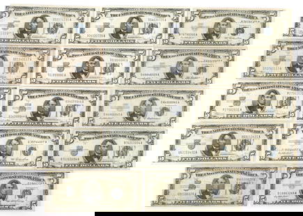 1880 Lg $5 Us Bank Note. Auction