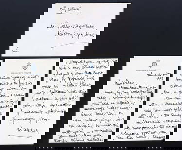 King Charles Iii Facsimile Letters