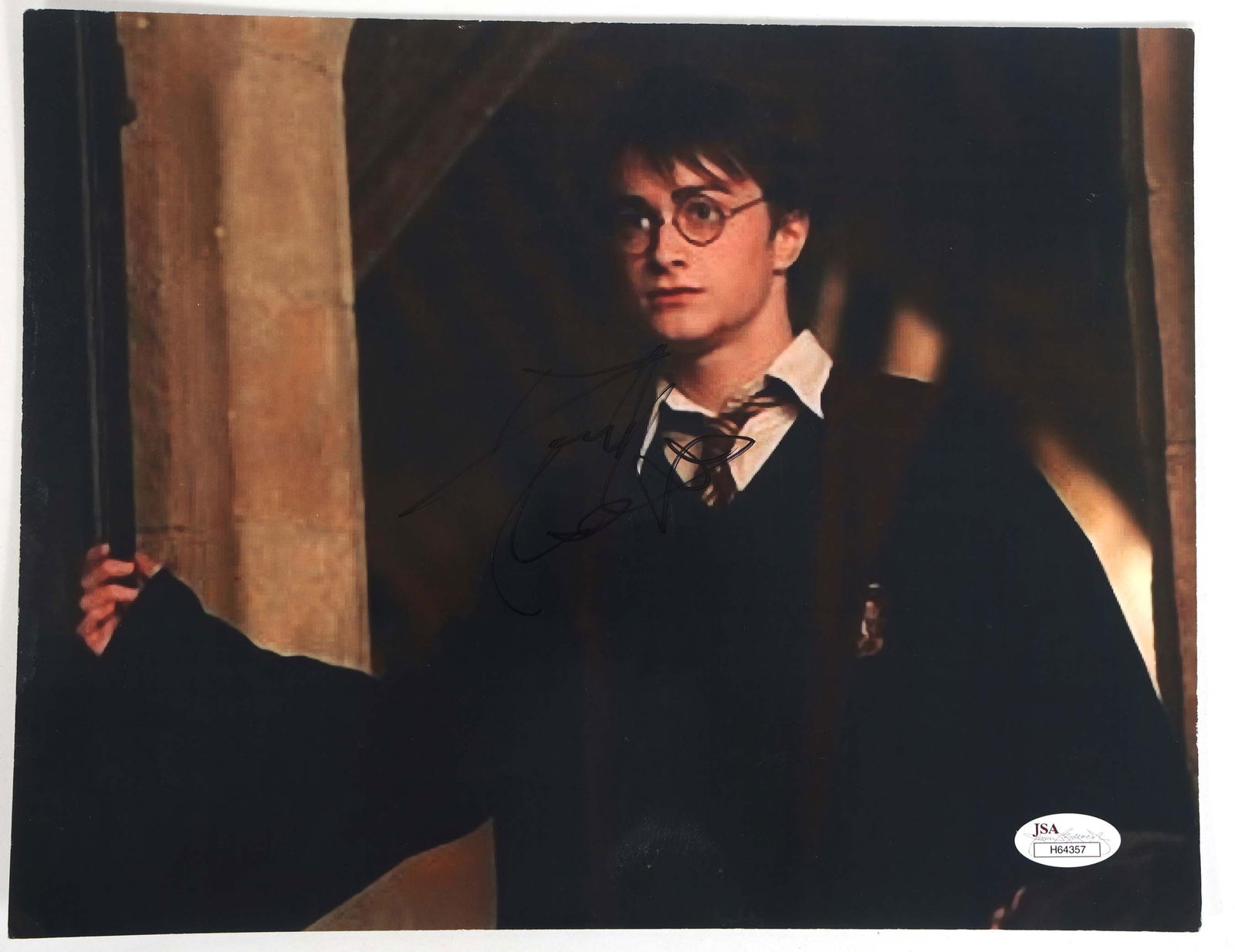 Daniel Radcliffe Autograph Harry Potter Photo Print Auction