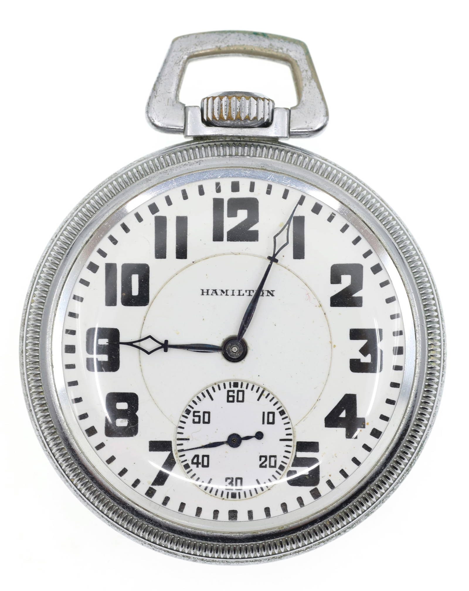 Men's Hamilton Nickel-case Railroad Grade Pocket Watch Auction