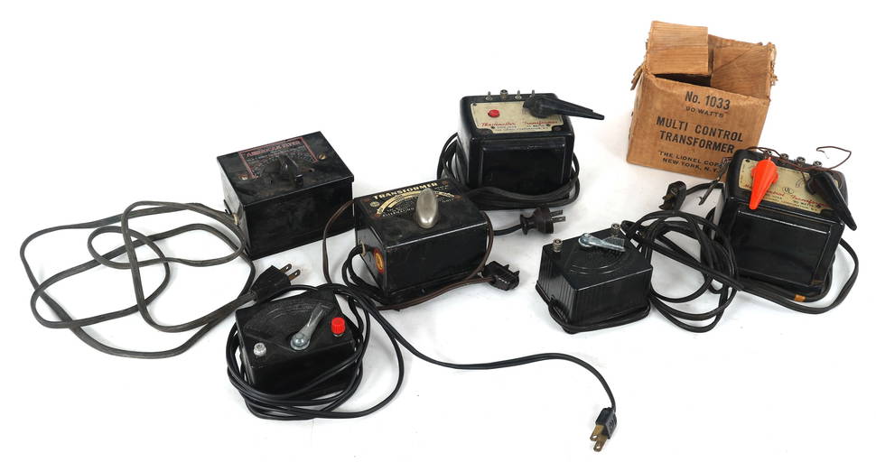 Model Train Transformers Lionel, Marx, American Flyer