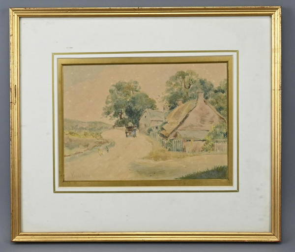 Watercolour Painting Signed Yeend King