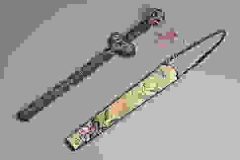 A Chinese Cash Coin Sword, Bixiejian, Qing Dynasty. Various Qing Bronze ...