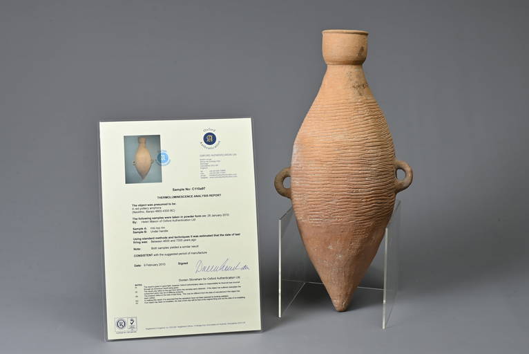 A Large Oxford Tl Tested Chinese Neolithic Banpo Pottery Amphora, Banpo ...