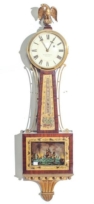 Walter Durfee Lyre Banjo Clock Price Guide