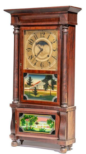 Birge Mallory and Co. Strap Mut Clock Price Guide