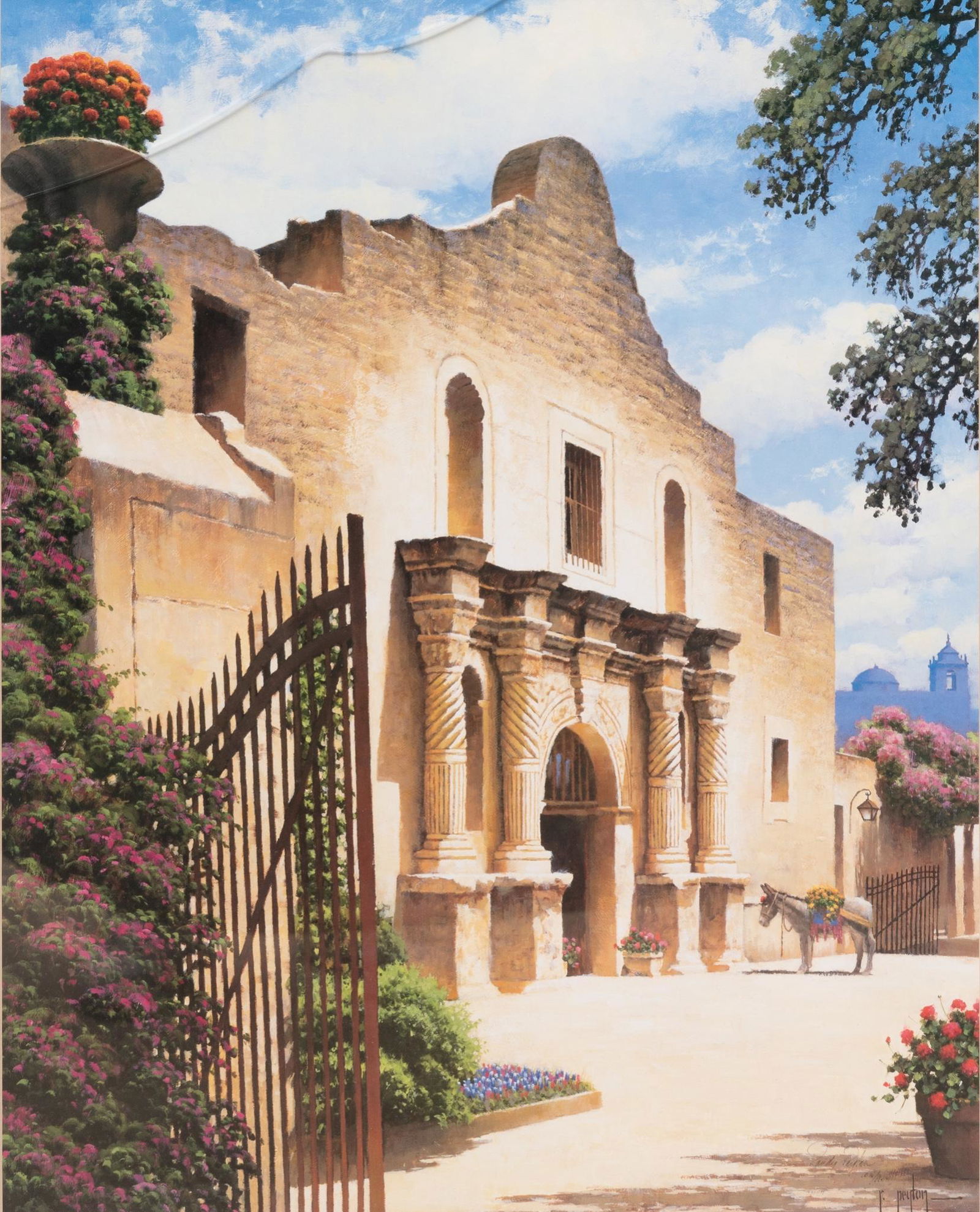 Randy Peyton (b. 1958), "remember The Alamo,"