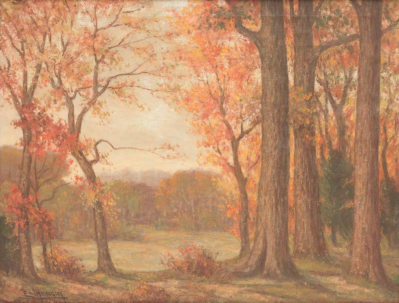 Emil Hermann (1871-1966), Fall Landscape - Jul 04, 2020 | Vogt Auction ...