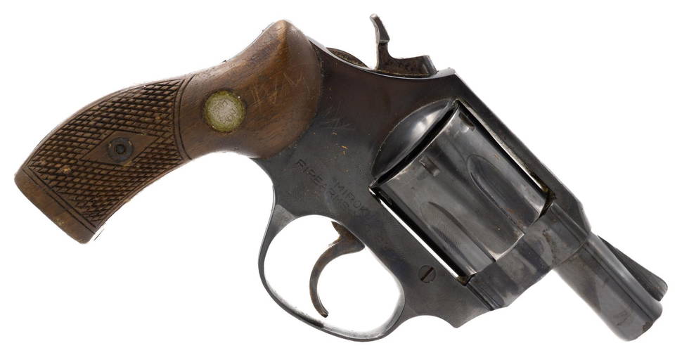 Japanese Miroku Snub Nose .38 Spl Revolver