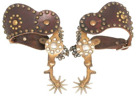 North & Judd Anchor Marked Hercules Bronze Spurs