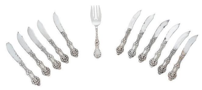 Reed & Barton, Alvin Mfg, Sterling Diningware