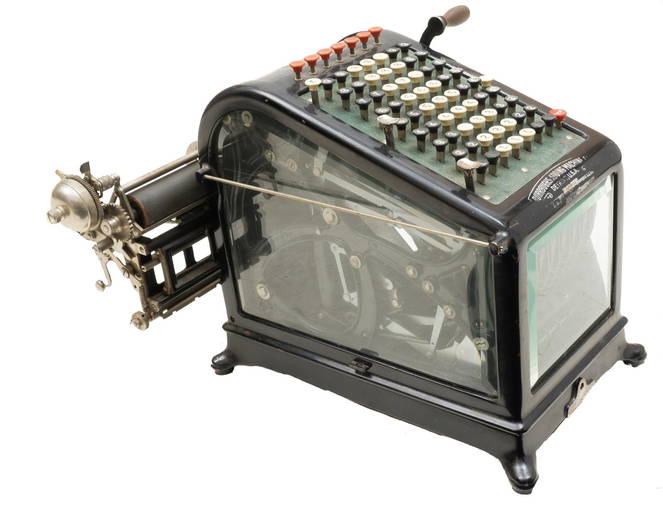 Vintage Burroughs Adding Machine