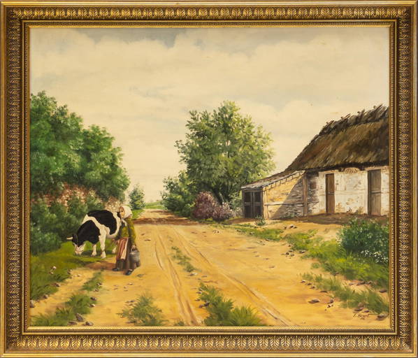 L. Binert, Woman Farmer, 1978