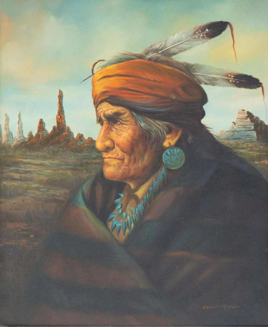 KENNETH SU PORTRAIT PAINTING: NATIVE AMERICAN PORTRAIT - Aug 14, 2013 ...