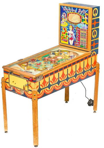 1960 Gottlieb's "Dancing Dolls" Pinball Machine - May 08, 2021 | Vogt ...