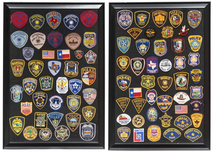 Lot Of 84 Texas & Other Law Enforcement Patches