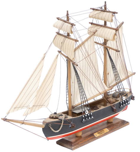 Classical Ship Model, "goletta Siglo Xix"