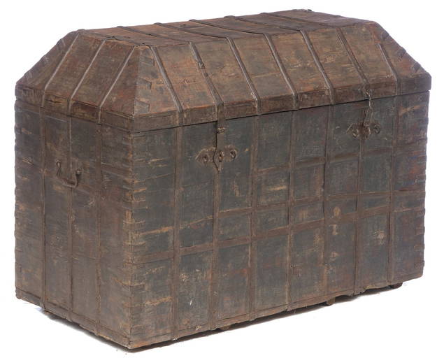 Spanish Colonial Era Arched Trunk