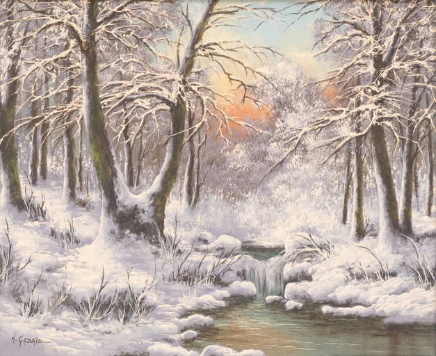 John Gabris, Winter Landscape