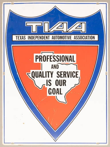 TIAA Sign (#0302) on Jun 18, 2022 | Vogt Auction Texas in TX