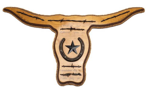 Early Texas Barbed Wire Display