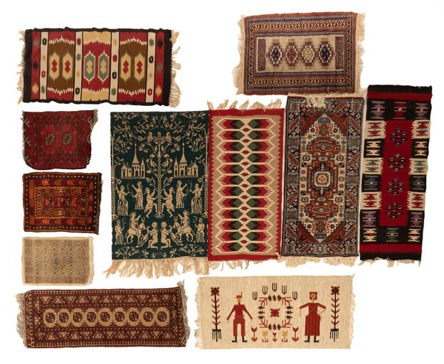 Collection of (11) Hand-Made Rugs - Aug 27, 2022 | Vogt Auction Texas in TX
