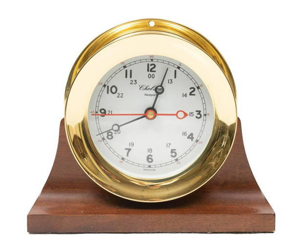 Chelsea Clock Co "nautical Newport" Ships Clock