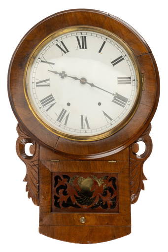 Jerome and Co. Anglo American Wall Clock - Oct 21, 2022 | Vogt Auction ...