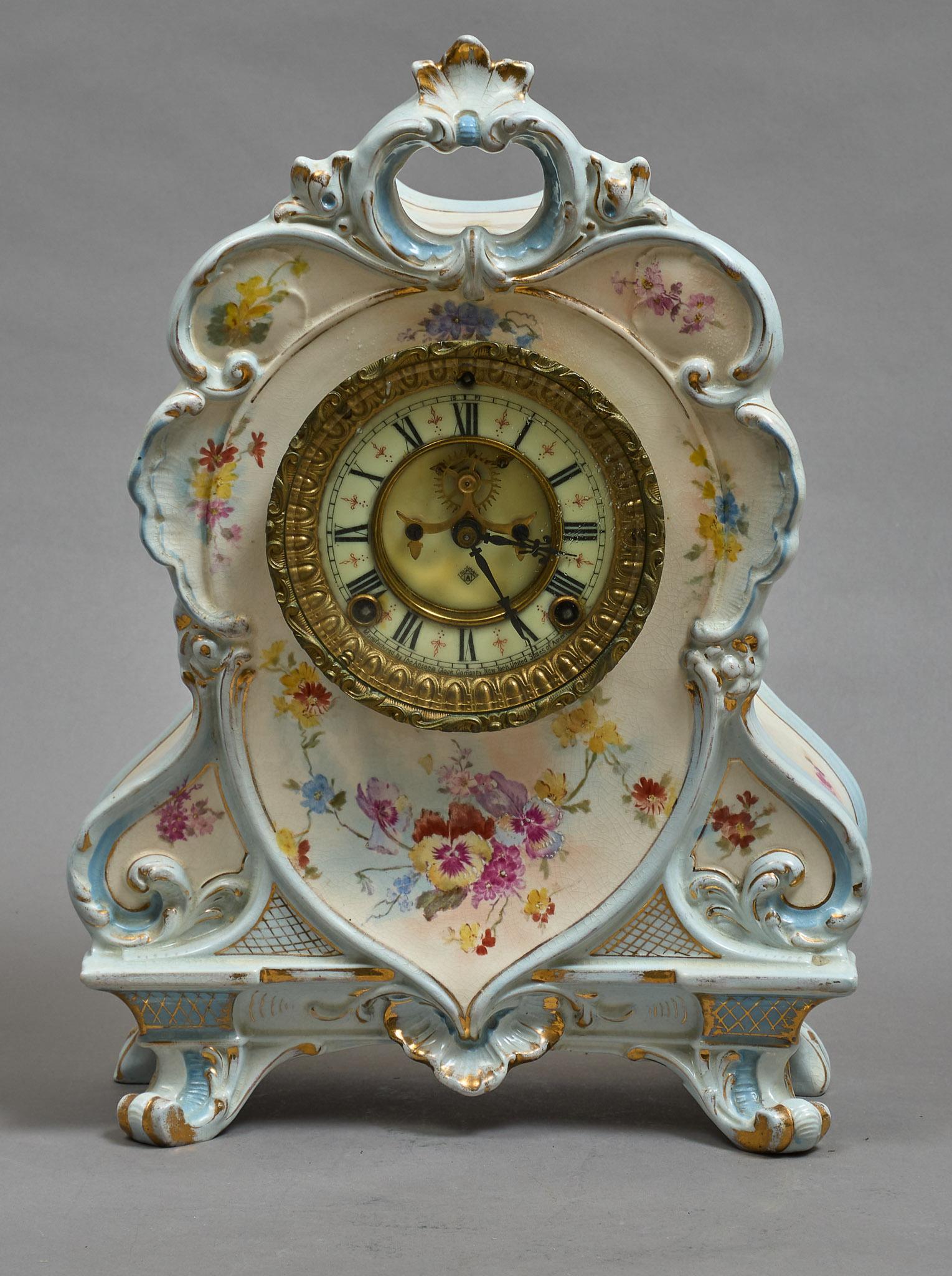 Ansonia Clock Co. Model #504 Mantel Clock - Oct 21, 2022 | Vogt Auction ...