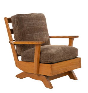 Oak Ladder Back Rocking Chair