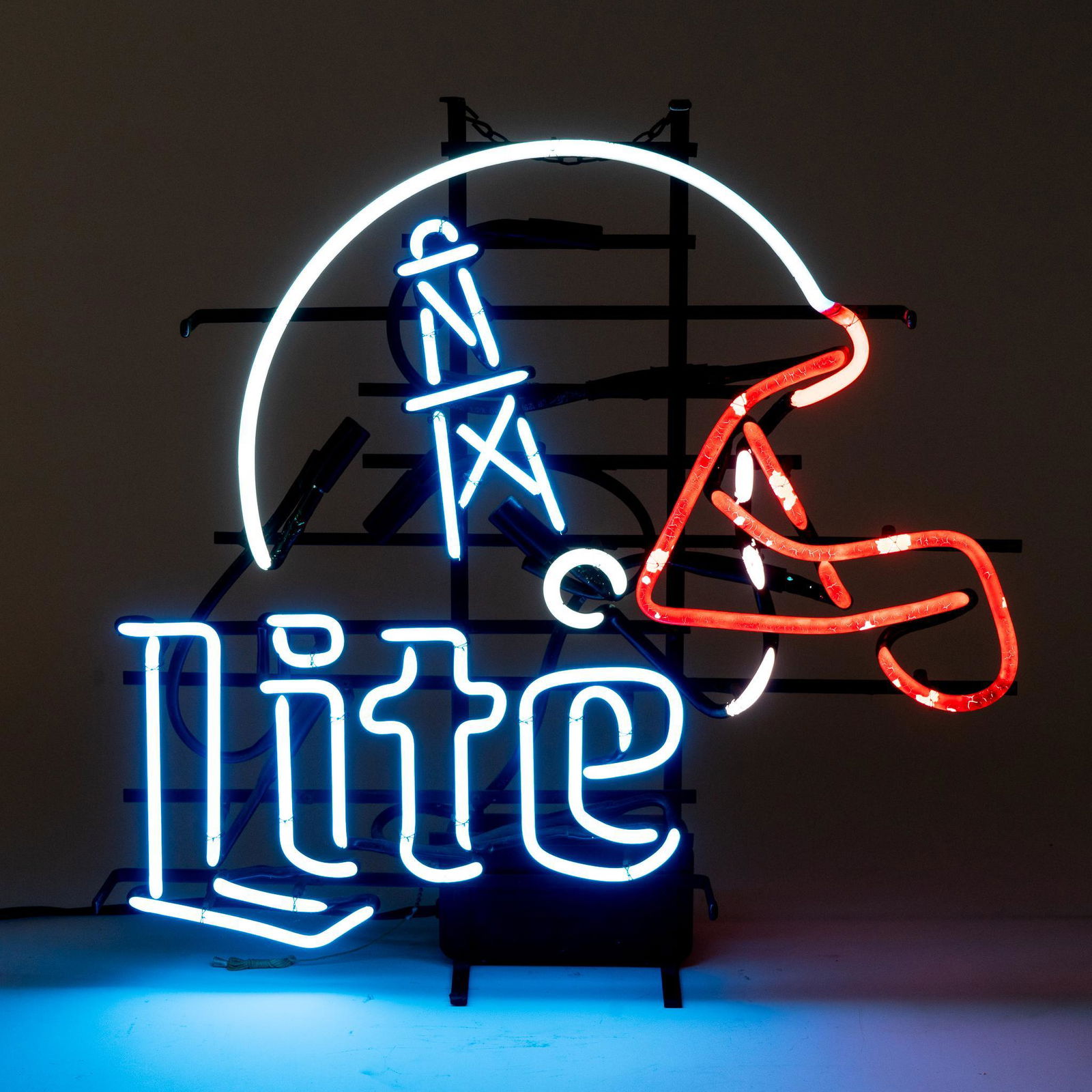 Houston Oilers Miller Lite Neon Sign